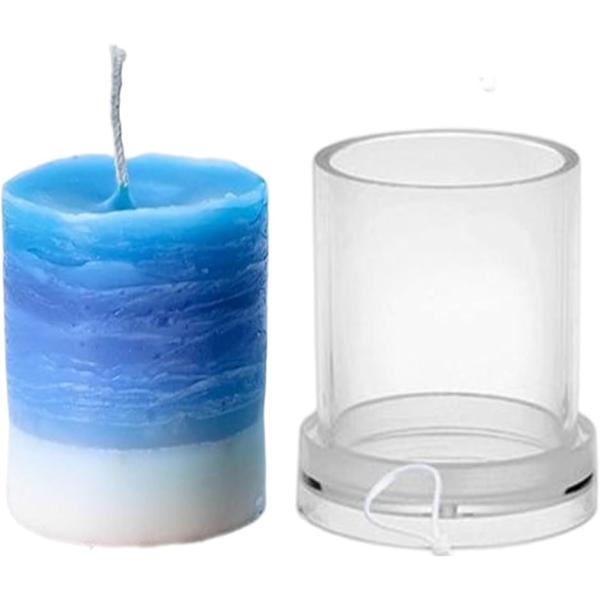 バリエーションコード : 2B2Y28NOPS円柱のキャンドルモールドです。手作りのキャンドル・石鹸作成にご利用頂ける型です。透明なので、制作中にデザインが確認でき、初心者の方でも安心してご利用頂けます。高品質のプラスチック製で、耐久性・高...