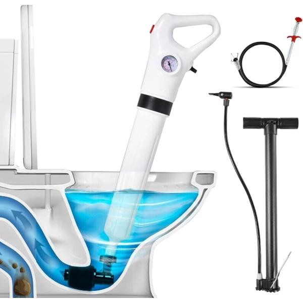 「トイレつまり解消道具」充電する必要はありません。異物のつまりによる嫌な臭いや汚水の滞留の原因にもなる排水溝やトイレの頑固なつまりを強力な空圧のパワーで押し出し一気に解消するパイプクリーナーです。高圧空気砲を使用して閉塞物を洗い流して、威力...