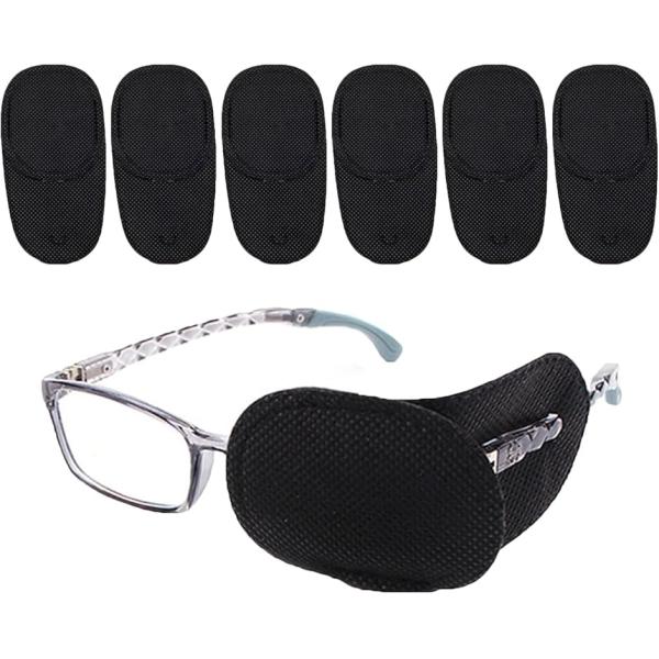 バリエーションコード : 2BJYY6RVPC眼帯 メガネ用 両目兼用 ブルー Sサイズお得な6枚セット：メガネや目の周りに圧力がかかりにくい右目と左目の両目使える眼帯 眼鏡になります。不織布素材なので色褪せや変形もしにくく、長時間着用して...