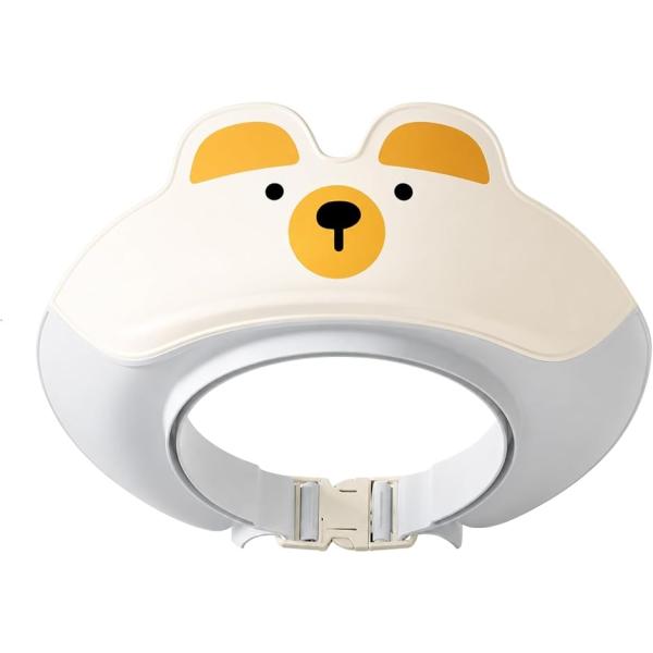 「かわいく快適なベビーシャンプーハット」 お風呂タイムをもっと楽しく、もっと快適にするベビー用シャンプーハット。シャンプー中の不安を軽減します。頭囲約32〜52cmまで対応。赤ちゃんから幼児まで幅広くお使いいただけます。「ワンタッチ装着で簡...