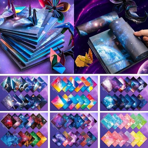 バリエーションコード : 2BR9R2DNRQ「神秘的な6つの宇宙デザイン」 リアルな惑星、輝く銀河、幻想的なオーロラ、星座のライン入りなど、表情の異なる6種類（1種類に12デザインが入っています）の模様をセットにしました。「こだわりの両面...