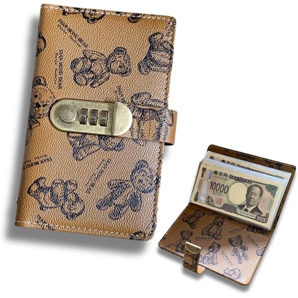 バリエーションコード : 2B9S4G46G4クラシックベアー風デザインを採用し、甘くなりすぎない落ち着いた印象に仕上げています。お札を整理しながら収納できるため、貯金や家計管理を習慣化しやすい構造です。見た目と実用性のバランスを重視したデ...