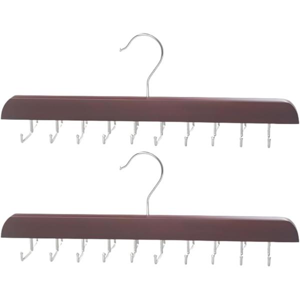 バリエーションコード : 2BRIN8GHJI「木製ブラウンで上質感 ビジネスギフトにも」 落ち着いたブラウンカラーの木製デザインが、クローゼットに自然になじみます。ビジネスアイテムとの相性が良く、ネクタイやベルトをすっきりと見せたい方に向...