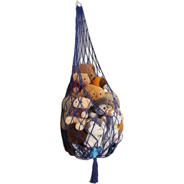 バリエーションコード : 2BROXULYL5ぬいぐるみ収納・おもちゃを吊り下げ収納することで、散らかりやすい床まわりをすっきりでき、掃除もしやすくなります。三角ネット形状の収納ネットですので、部屋のコーナーや壁面にフィットしやすく、デッド...