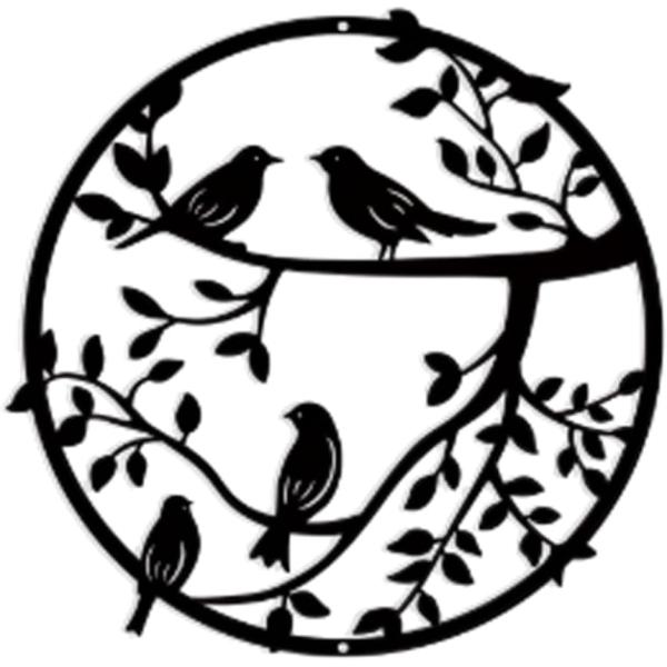 バリエーションコード : 2BRPQ9RSQK空間を彩る癒やしのアート: お部屋に温もりを添える壁掛けインテリア。木の枝で羽休めをする愛らしい小鳥モチーフが、お部屋に北欧風の穏やかな癒やしをもたらします。手軽にハイセンスな空間を作れる人気の...