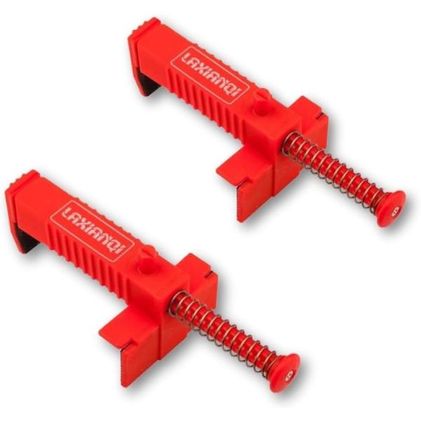 バリエーションコード : 2BRR6RND2Q「商品」水糸クランプ２個セットです。開口幅90mm〜120mmのワイド設計。強力なコイルバネと滑り止めグリップにより、ブロックや木材に固定し、作業中のズレを防止します。手間のかかる糸張りがワンタ...