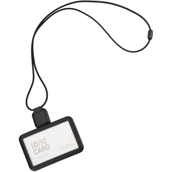 オフィスの社員証・イベントスタッフのカードキー・保護者会の名札など様々なカードを入れられるリール付きIDカードホルダーです。本体には首に掛けられるストラップが付いているため、手でカードを持たなくても持ち歩けます。カードホルダーは伸縮するリー...