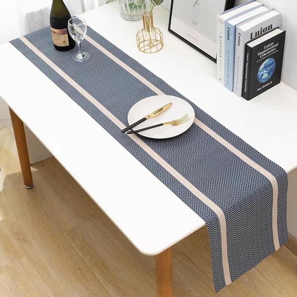 テーブルランナーで食卓を華やかに演出 北欧風デザインでおしゃれな空間づくりをサポートします。透明＆撥水加工でお手入れ簡単 水や汚れがサッと拭き取れるので、普段使いに最適です。テーブルマットとしても使える2WAY仕様 ランチョンマットやテーブ...