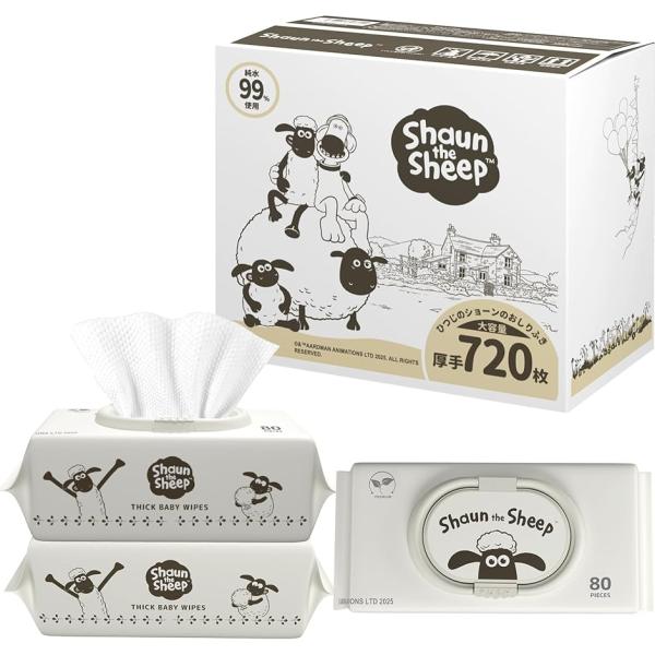 バリエーションコード : 2BUGV3WYLW「ひつじのショーンデザイン登場」人気キャラクター「ひつじのショーン」の可愛いパッケージで育児の時間をもっと楽しく。赤ちゃんとの毎日に、ふんわり癒しの笑顔を添えてくれる限定デザインのおしりふきです...