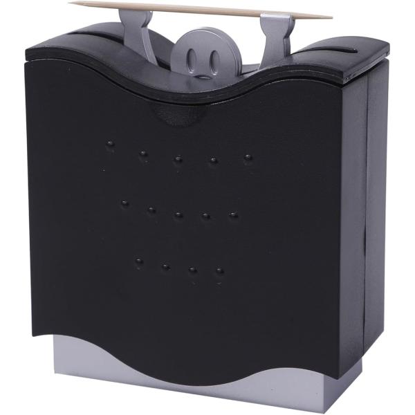 バリエーションコード : 2BU015IP5Fワンタッチで簡単に爪楊枝を取り出せる爪楊枝ケースです。1個単体と2個セットの2タイプをご用意いたしましたので、ご用途に合わせてお選びください。自動ディスペンサー機能で、爪楊枝を1本1本取り出しが...