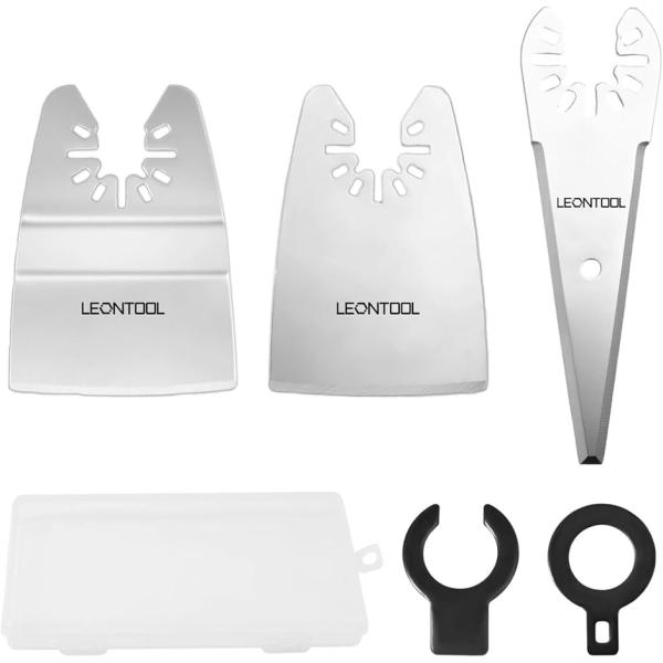 パッケージ内容: 3 つの形状の振動鋸刃、2 個のテーパー スクレーパー、2 個の湾曲スクレーパー、2 個のフレキシブル スクレーパー、および 2 つのアダプターが付属します ? より多くのツールと互換性があり、毎日のニーズを満たします材質...