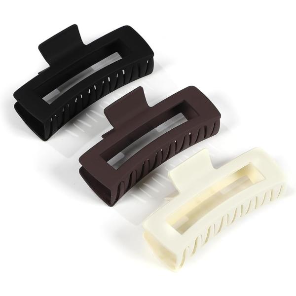 バリエーションコード : 2BUD8DX9V8vまとめ買いできる3個入りで、ヘアアレンジの幅が広がります。外出用や自宅用、予備としても使えて、使いやすさを重視した構成です。vしっかり挟んで長時間キープ。風の強い日や運動時でも安心して使え、髪...