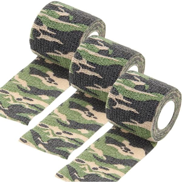 バリエーションコード : 2BU43SQLKN「高い伸縮性」優れた伸縮性を持ち、どんな形状にもぴったりとフィットします。これにより、複雑な形状の物体でも簡単にカモフラージュでき、使用者の創造性を引き出します。「多機能性」このテープは、迷彩効...