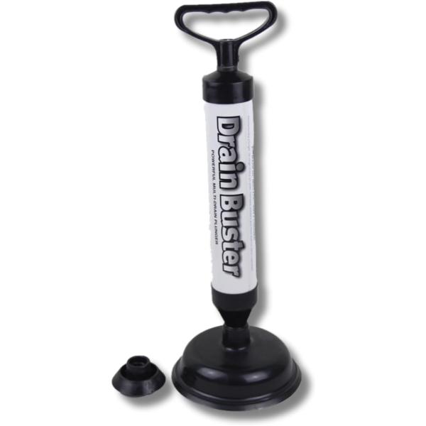 「大小2種類のカップ付きで幅広い用途に対応」トイレ、キッチン、浴室、洗面台、屋外排水口など、使用場所に応じて適したカップを選べるため、家庭のあらゆる詰まりトラブルに対応可能。トイレットペーパーの詰まりや、水の流れが悪くなったトイレの排水トラ...