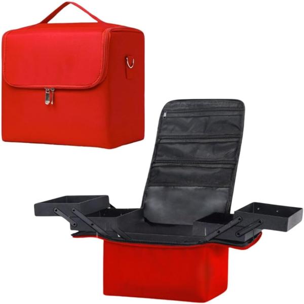 バリエーションコード : 2BUT901OI1「収納抜群」大容量でボックスの中身が綺麗に収納でき、普段使いのすべて化粧品付属品を整理・収納できます。内側にはファスナーポケットがあるので、チーク、リップグロス、メイクブラシ、口紅、アイブロウ、...