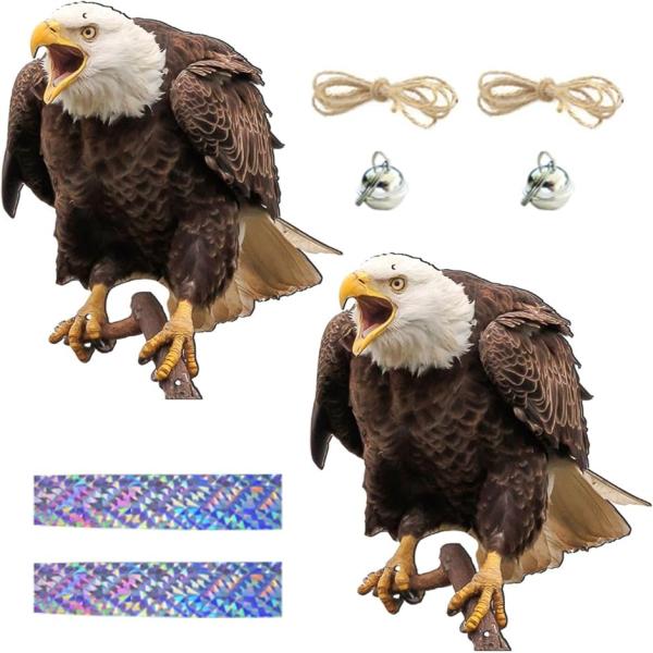 バリエーションコード : 2BU5PG8RSF吊るすだけで簡単。リアルデザインの鳥よけ対策グッズ。鳥類の天敵である鷹のリアルな絵柄が描かれた鳥よけアイテム。吊るすだけで、鳩・カラス・ムクドリなどの侵入を抑制。庭やベランダでの鳥害に悩まされて...