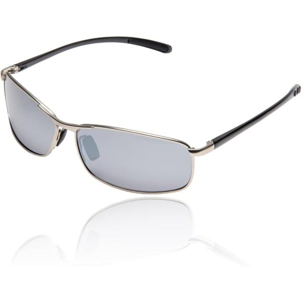 バリエーションコード : 2BU6IN4JKP「スプリングヒンジ」テンプル（つる）の部分が外側にも撓むスプリングヒンジ（ばね丁番）を採用しているため、外力に強く、フィット感が良いサングラスです。また、20gの重さで超軽量。着用しているストレ...