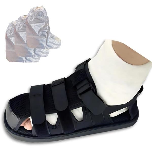 バリエーションコード : 2BU6LSFW20クッション性に優れており、リハビリ中の歩行をしっかりサポートします。ソールは滑りにくい仕様で、安全性にも配慮されています。足のケガやトラブルにより、通常の靴の着脱で痛みを感じる方にも快適にご使用...