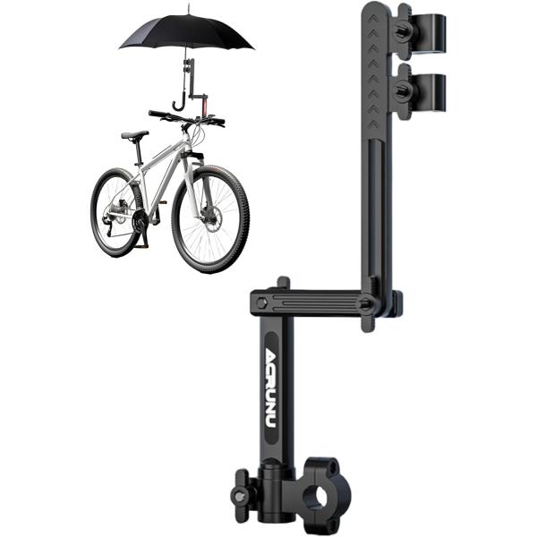 バリエーションコード : 2BU6OGY862「年間2万個出荷。アングル自由自在な傘スタンド」フレキシブルアームにより、風向きや日差しに合わせて傘の角度を自由に調節可能。雨の日でも視界を確保しながらハンズフリーで走行でき、安全性と快適性を両...