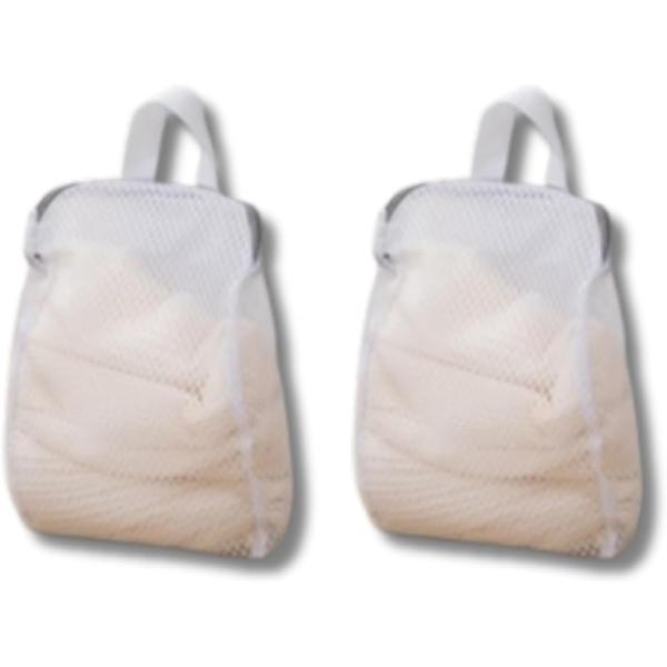 バリエーションコード : 2BU960W8UK「型崩れ・絡まりを防ぎ、大切な服を守る」ファインメッシュ素材が衣類同士の摩擦や引っかかりを防止。レースやビーズ付きの繊細な衣類も安心して洗濯機に入れられ、型崩れや傷みを防ぐ。「持ち運びやすく多用...