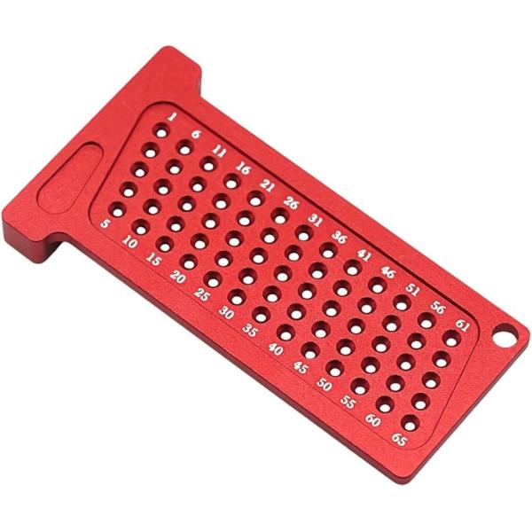 バリエーションコード : 2BU9ROUU91「精密なケガキ定規」1mm単位で穴があり精密な作業に使えるケガキゲージです。作業スピードが格段に向上し作業も捗ります。「簡単に直線が引ける」T字型定規で1mm単位の穴にペンを挿入しスライドする事...