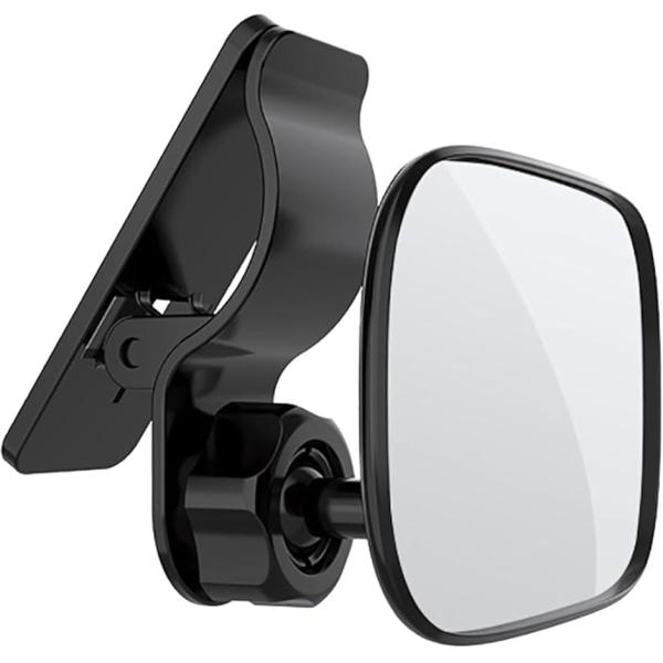 「広角ミラー」曲面鏡を採用し、後部座席の広範囲をしっかり確認できます。赤ちゃんの様子を運転中でも見守れる安心設計です。「簡単取付」サンバイザーに挟むだけのシンプルな設置方法で、工具不要。誰でもすぐに取り付け可能です。車の内装を傷つけません。...