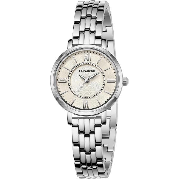 バリエーションコード : 2BUFL3DR42エレガントな腕時計：女性用　ウォッチは簡潔で洗練されたデザインを採用しており、丸形のケースと特別なローマ文字盤は時間の読み取りに便利であり、贅沢なメッキ素材が全体のデザインに優雅さを加え、ファッ...