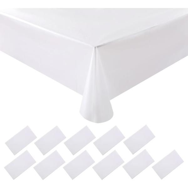 「テーブル全体を包み込むゆとりあるサイズ」 137cm x 274cmの大判サイズで、約244cmの長方形テーブルにも余裕を持ってフィット。屋内外問わず、ビュッフェやピクニック、家族団らんの食卓まで幅広く対応します。大人数の集まりでも、これ...