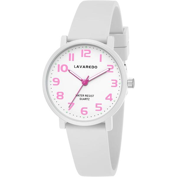 バリエーションコード : 2BUIIDTSRR試験用腕時計：アナログ腕時計は、3針のデザインとはっきり読める大きな数字のデザインを使用して、子供は簡単に時間を読むことができ、学習時間の効率を高めることができます。日本ムーブメントは高精度な時...