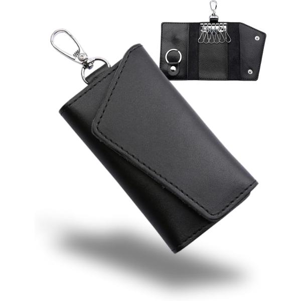 バリエーションコード : 2BUIO081DS「上質な本革を使用」牛革の最表面の皮を使用したキーケースです。毎日使うものだからこそ、リアルレザーの質感を。柔らかい革を使用しているため、キーケースがかさばってもしっかり収納してくれます。また、...