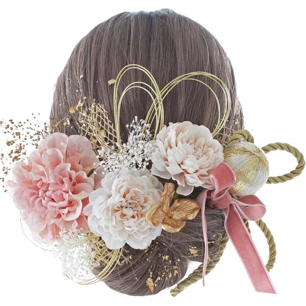 バリエーションコード : 2BU0T2W8YO「オリジナルデザイン」 ［LALALA beauty flowers］の髪飾りは、専属デザイナーが一つひとつのディテールにこだわり、洗練された美しさを追求して創り上げています。トレンドを取り入れ...