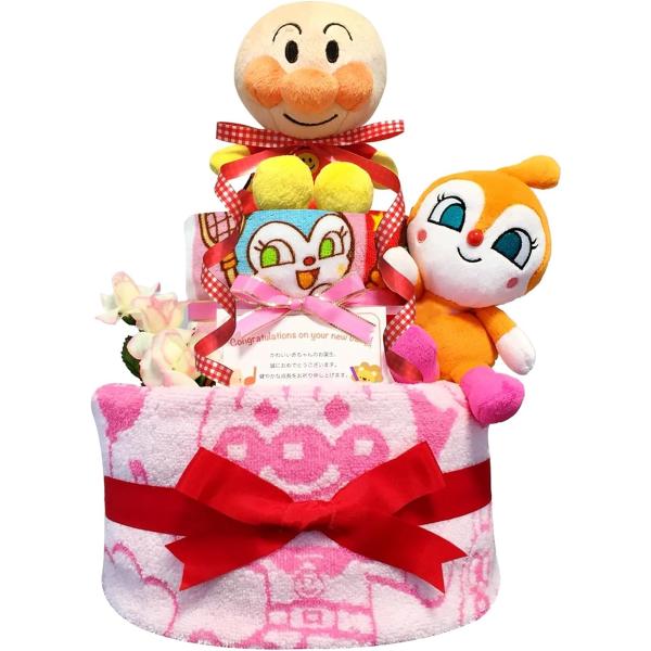 バリエーションコード : 2BUKRHV18K人気キャラクターの可愛らしいデザイン: 女の子にぴったりの可愛らしいデザインされたおむつケーキは、見るだけで心が温まるキュートさ。赤ちゃんの誕生を祝う最高の贈り物です。実用性と安心感: 高品質な...