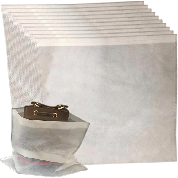 バリエーションコード : 2BULO51LIU「上質なやわらか素材で大切なバッグを守る」 やわらかく通気性のある上質な不織布素材を使用。バッグや衣類をホコリ・汚れからしっかり保護しながら、中身が見える半透明デザインで使いやすさも抜群。長期保...