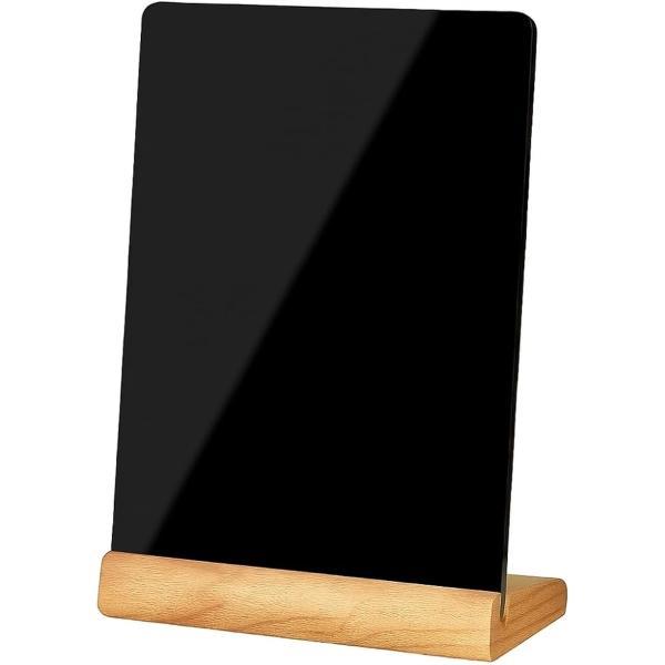 バリエーションコード : 2BUODPIPYR「黒板ボードとして多用途に活躍」M（210x150mm）／L（297x210mm）の2サイズ展開のミニ黒板・卓上ブラックボードで、店舗の日替わりメニューや家庭でのメモ書き、カフェのPOPなど幅広...