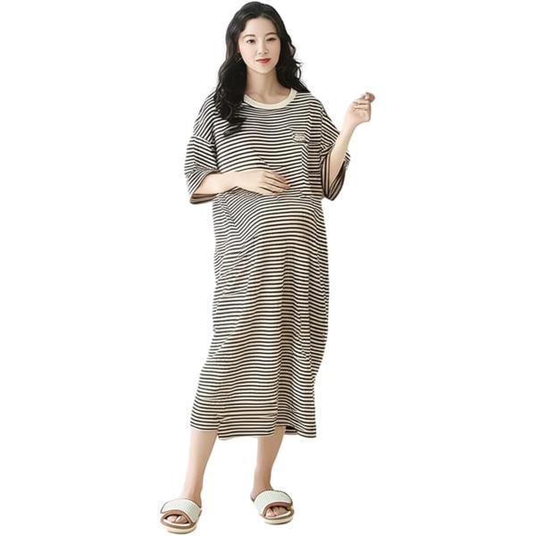 バリエーションコード : 2BUOGC8XWW「マタニティワンピース」は、授乳期の産後の生活を快適にサポートするために作られました。産前から産後までご使用いただけるこのワンピースは、授乳口が付いているため、赤ちゃんの授乳もスムーズで安心です...