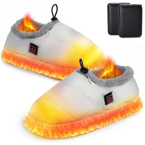 バリエーションコード : 2BUO5RU0TL「最新モデル。コードレスで自由に動ける電気スリッパ」フットウォーマーはバッテリーを本体にすっきり収納できる設計で、コードの煩わしさから解放れ、まるで普通のスリッパのように自由に歩き回れます。おし...