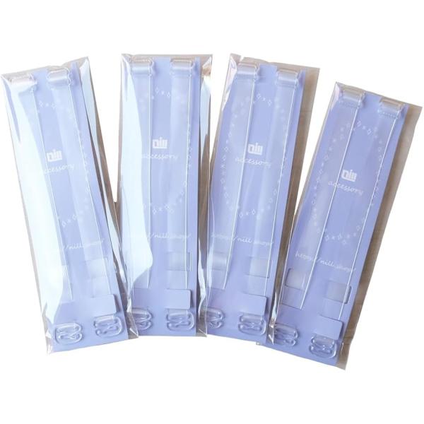 バリエーションコード : 2BUPGJK9NIこちらは4本組です。さらさらした肌触りでくっつきにくいシリコン素材のブラストラップ。お肌がデリケートな方にもおすすめです。適度な伸縮性があるので、優しく肌にフィットしずれにくく繰り返しお使いいた...