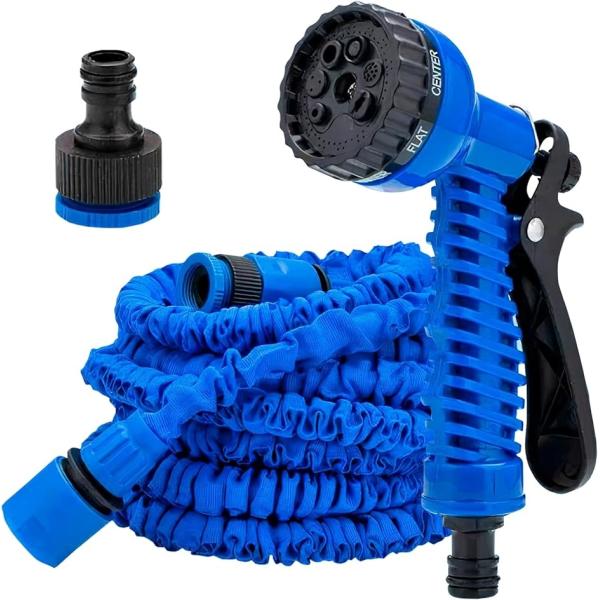 バリエーションコード : 2BURF62CHW「 もう重いホースに悩まない。驚きの軽さとコンパクトさ 」 片手で軽々持てる超軽量設計。通水前はわずか2.5m（7.5mタイプの場合）とコンパクトですが、水を流せば最大3倍の長さにぐんぐん伸び、...