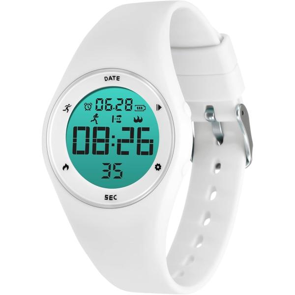 バリエーションコード : 2BURQNSWKX「子供用スポーツウォッチ」：子供用ミニスマートウォッチは、携帯電話に接続する必要もなく、アプリをダウンロードする必要もなく、スマートウォッチと同じ歩数計、歩行距離、カロリー、秒計を楽しむことがで...