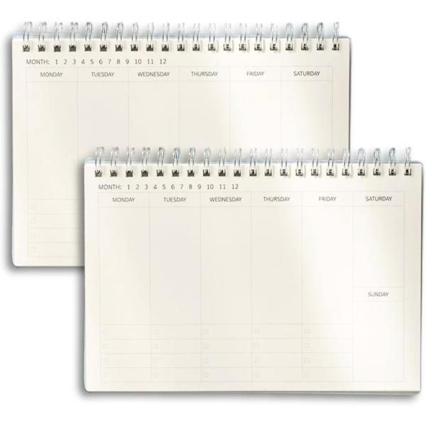 バリエーションコード : 2BURW8LOUI「見開き1週間＋To?Doリスト」1週間の予定を見渡せるレイアウトに、日ごとのTo?Do欄付きでタスク管理もスムーズ。「日付なしで自由に使える」日付記入式だから、使いたい週からいつでもスタート可...