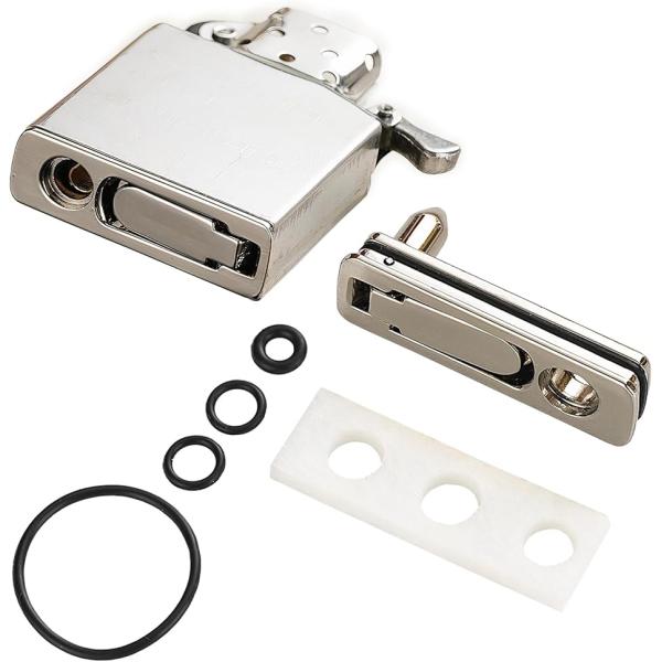 バリエーションコード : 2BUS64R2WC「 “いざ”という時、火が付かない…。その絶望感に、終止符を。」 「久しぶりに使おうとしたら、オイルが空っぽ…」すべてのZIPPOユーザーが経験する、あの悲劇を過去にします。インサイドユニットの...