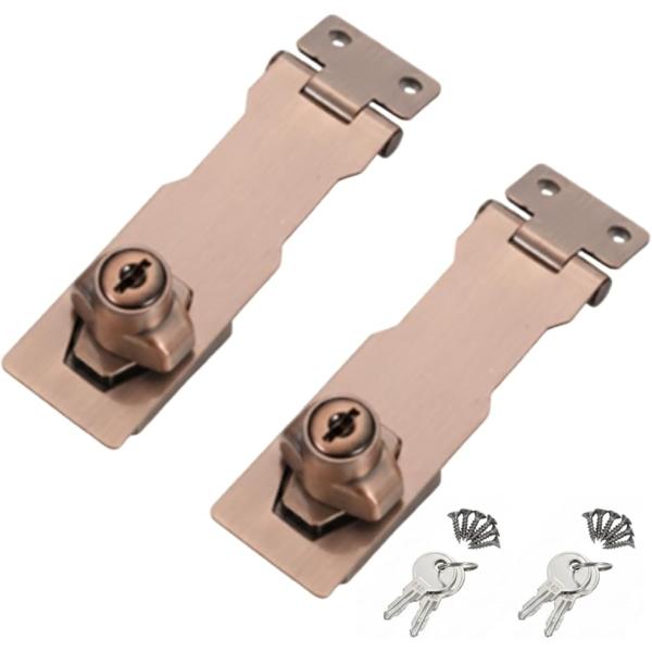 バリエーションコード : 2BUSLKLDGQ「後付け可能な補助錠」鍵のないデスクやキャビネット、引き戸、開き戸などに、後付けで簡単にロックできる2個セットの鍵です。貴重品管理や盗難防止、書類保管などのセキュリティ対策に最適で、DIYで手軽...