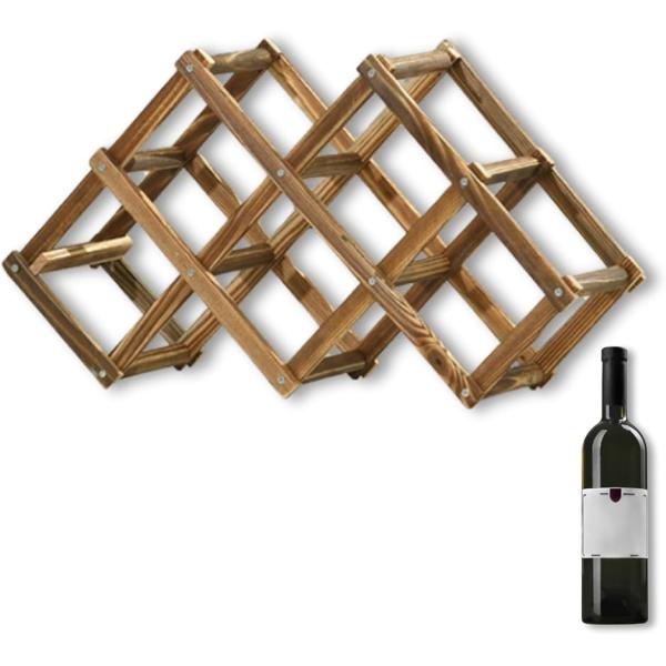 バリエーションコード : 2BUTH043OU「木の温もりを感じるおしゃれなワインラック」木製ならではの自然な風合いが魅力のワインラック。ワインボトルを美しく引き立てる上品なデザインで、キッチンやリビング、ダイニングなど、さまざまな空間にし...