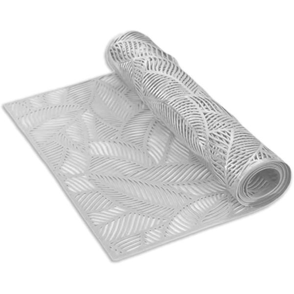 バリエーションコード : 2BUT8RIR1J「テーブルコーディネートの主役に」長さ約180cmのテーブルランナーです。敷くだけで華やかな雰囲気をプラスできる装飾性の高いコーディネートアイテム。シンプルながらモダンなリーフ柄のカットワークが...