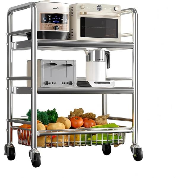 バリエーションコード : 2BUL5HK3GW「商品仕様」サイズ：幅55cmx奥行32cmx高さ75cm 3段　取扱説明書が付属しています。簡単な組み立て式なので、初めての方でも短時間で設置できます。敷地面積が小さくて、間隙収納ができます。...