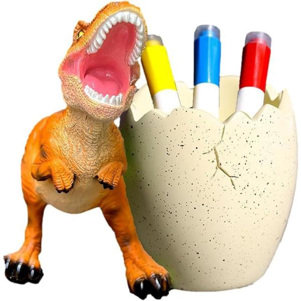 バリエーションコード : 2B6NC1FDG2大人から子供まで使えるかっこいい恐竜のオーガナイザーです。文房具などデスクやテーブル、机上周りの小物をスッキリ収納できます。鉛筆、ぺん、万年筆、シザー、ペン、ボールペン、シャープペンシル、ルーラ...