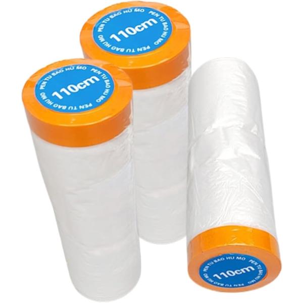 バリエーションコード : 2BUUHP9YOC「たっぷり使える」ペンキや塗装の飛び散りをしっかりガード。選べるサイズで作業効率UP「多用途に使える」マスキングテープ一体型でラクラク施工。DIY初心者にもおすすめ。「防水仕様」水回りの作業や雨...