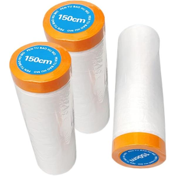 バリエーションコード : 2BUUHP9YOC「たっぷり使える」ペンキや塗装の飛び散りをしっかりガード。選べるサイズで作業効率UP「多用途に使える」マスキングテープ一体型でラクラク施工。DIY初心者にもおすすめ。「防水仕様」水回りの作業や雨...