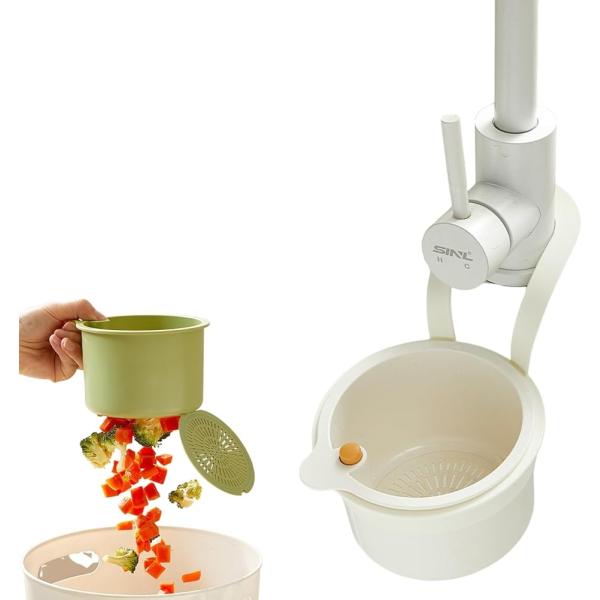 バリエーションコード : 2BUV9XR8NN「シンク 排水バスケット」ホワイト「吊り下げ式 三角コーナー」ホワイト「キッチン 便利グッズ」ホワイト「水切り ゴミ受け 大容量」ホワイト