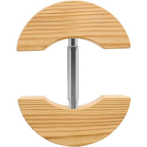 バリエーションコード : 2BUCVQFWJ9対応頭位サイズ53〜63cm天然木となめらかなエッジで傷つけにくい回すだけで簡単にサイズ調整